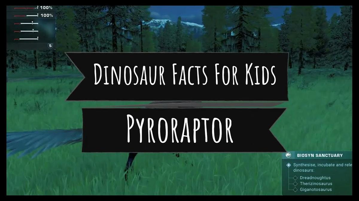 Pyroraptor Jurassic World Evolution and Dominion Biosyn DLC