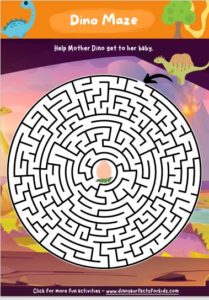 50+ Printable Dinosaur Worksheets. - Dinosaur Facts For Kids