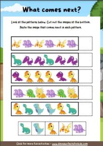50+ Printable Dinosaur Worksheets. - Dinosaur Facts For Kids