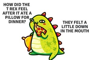 50 + Rawrsome T Rex Jokes! - Dinosaur Facts For Kids